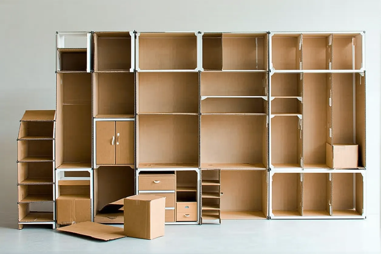 Meuble en carton : fabriquez votre mobilier écologique
